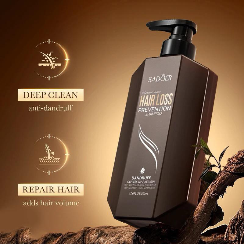 Ready to ship SADOER Hair Loss Treatment Deep Cleaning Anti-dandruff Promote Hair Growth Shampoo ...
