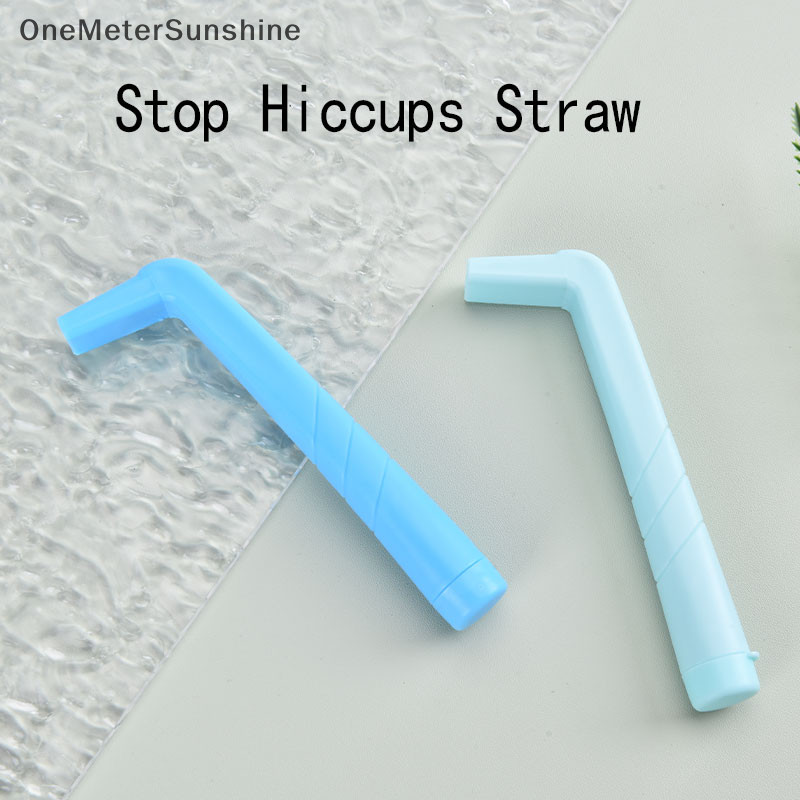 OMS Anti Hiccup Artifact Hiccup Stop L Shaped Straws Children and ...