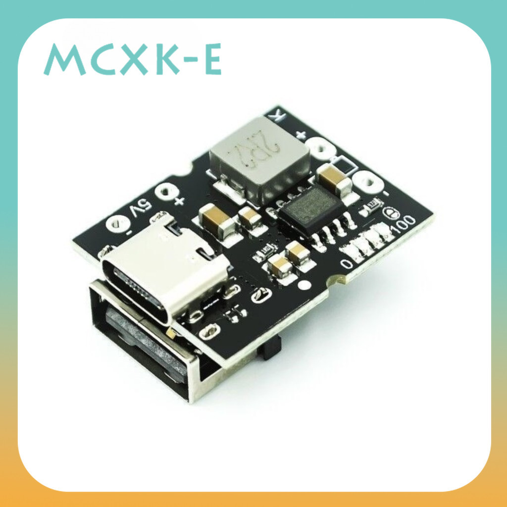 Type-C USB 5V 2A Boost Converter Step-Up Power Module Lithium Battery ...