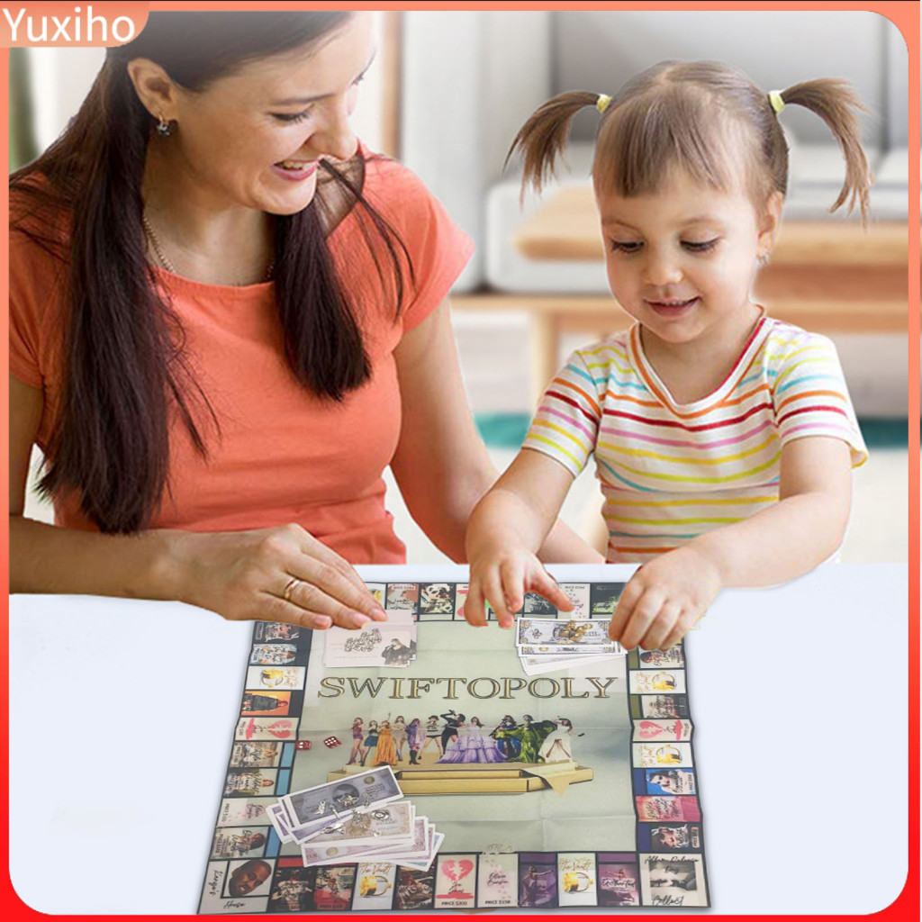 Yuxihon| Portable Board Game Paper Chessboard Game Music Board Game for ...