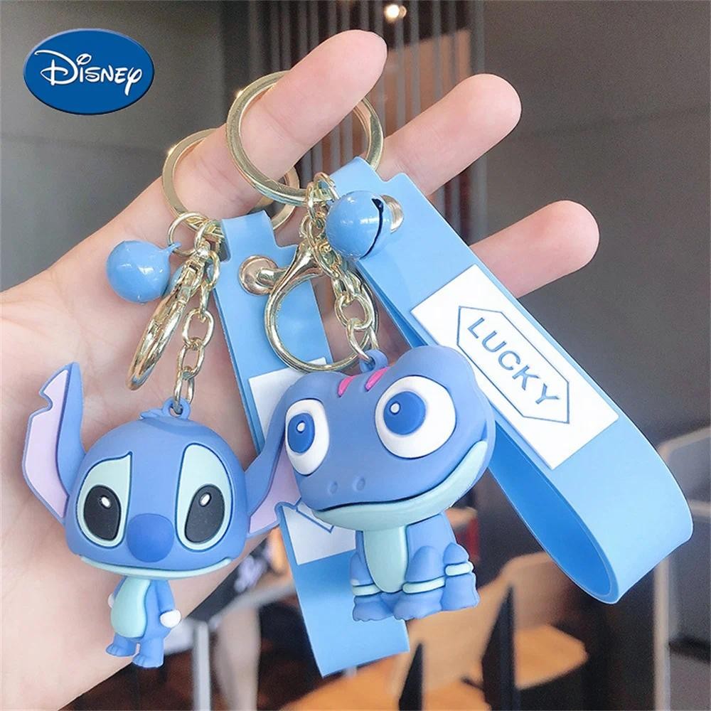 Disney Stitch Cartoon Keychain Creative Girls Bag Charm Cute Stitch ...