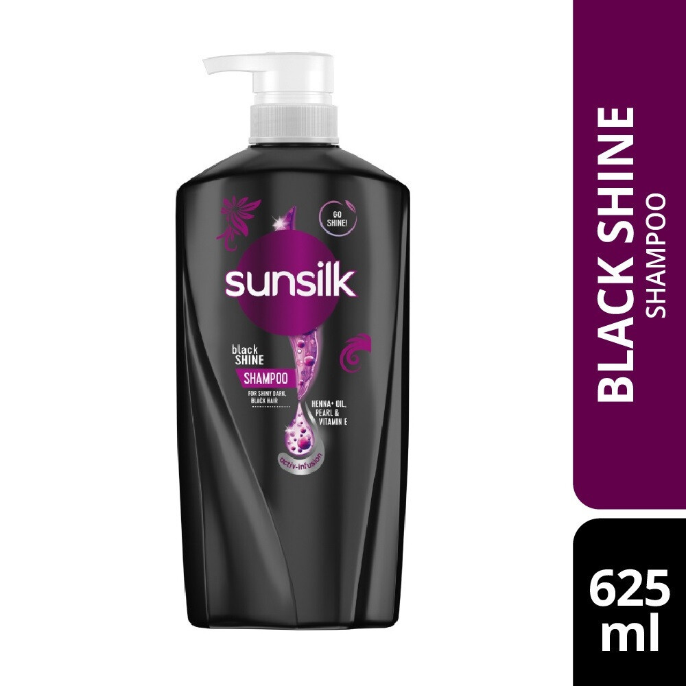 [ PROMO ] SUNSILK Black Shine Shampoo 625ml (NEW Stock) | Shopee Malaysia