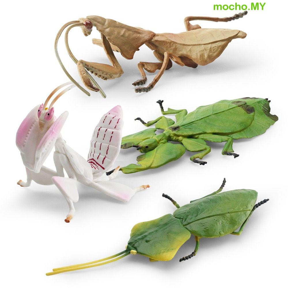 MOCHO Mantis Figurine, Miniature Ornaments Simulated Insect, Science Toys Realistic Educational ...
