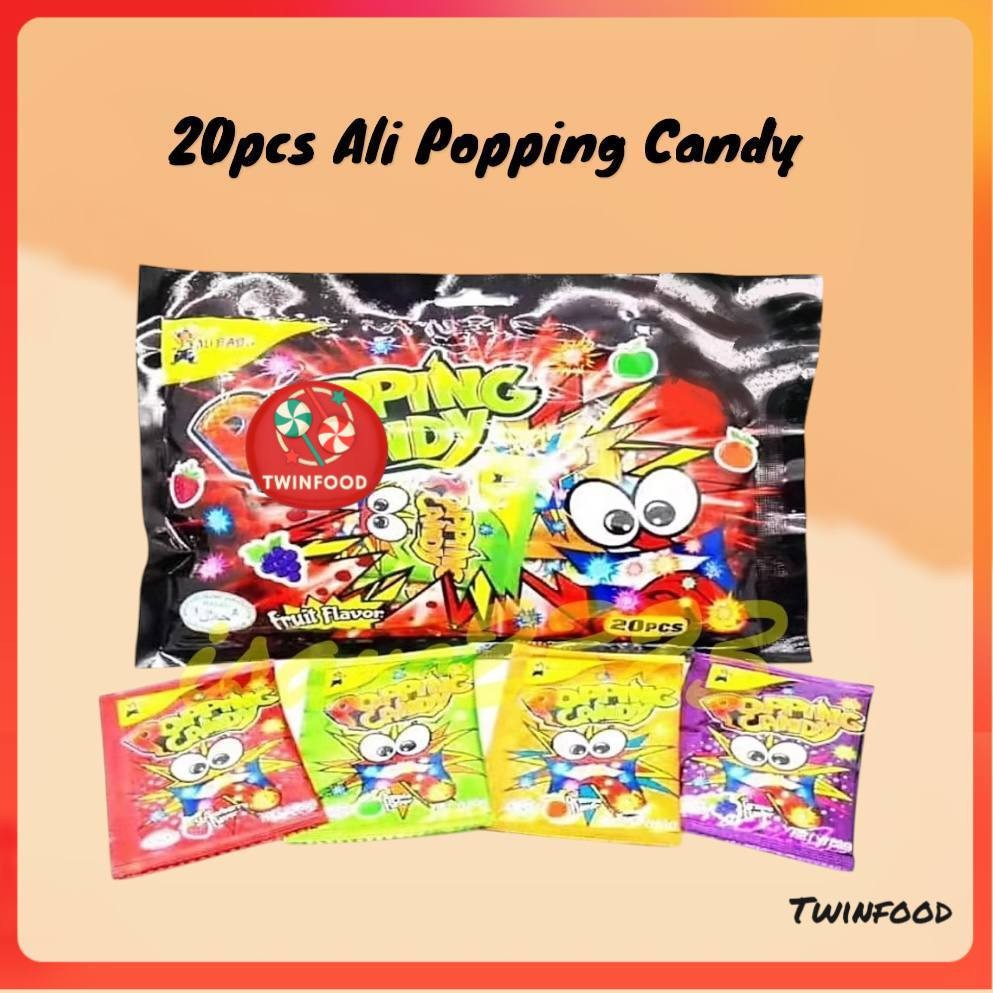 20pcs (ALI) PACK Popping Candy HALAL Joy Popping Sweets | Shopee Malaysia