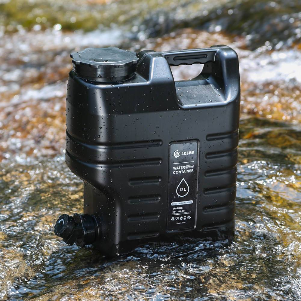 🚚Saham Malaysia🚚 12L Camping Water Jug with Faucet Portable Water Tank ...