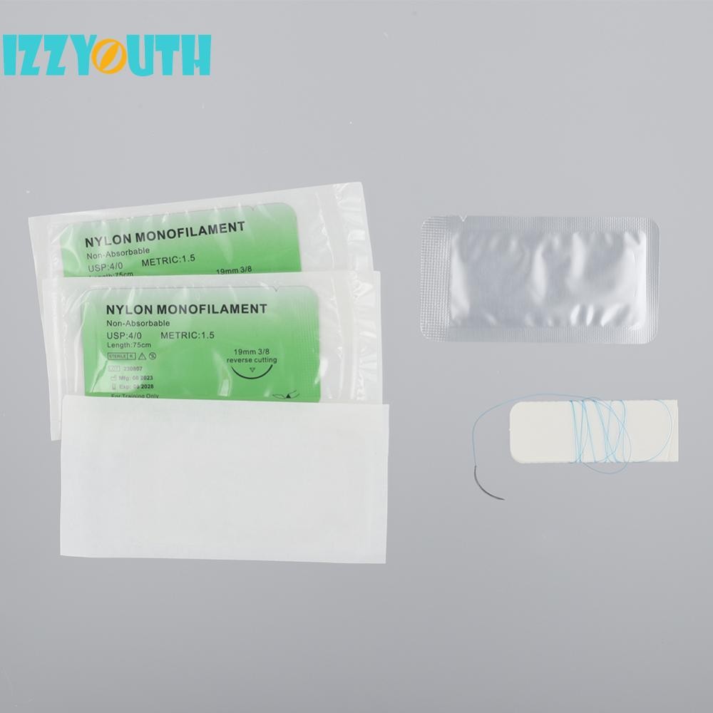 60-1 Pack 4/0 Non-injured Medical Monofilament Thread Nylon Silk ...