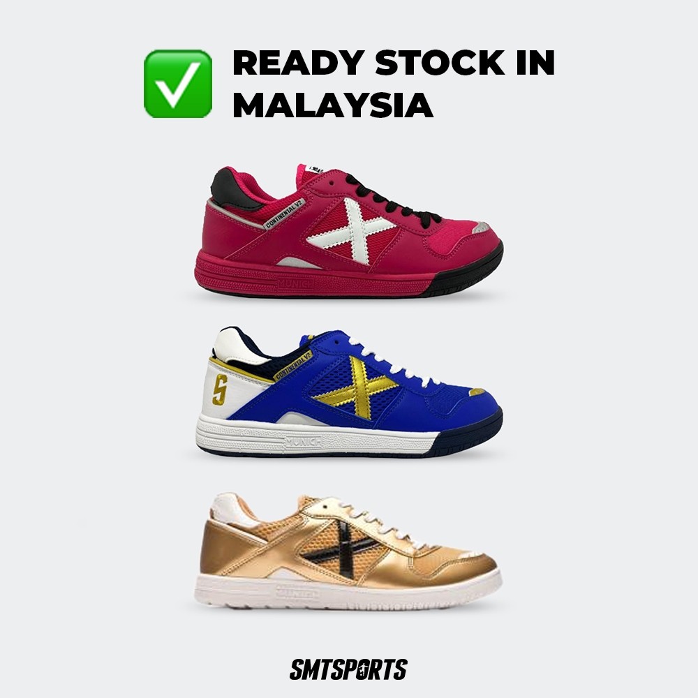 X-Munich Continental V2 (2) - Kasut Futsal Shoes Court Indoor Outdoor ...
