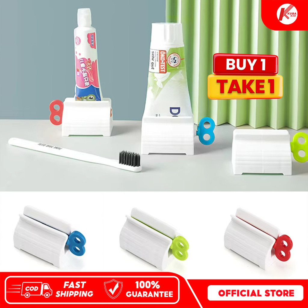 Kuba Toothpaste Squeezer Creative Simple Toothpaste Clip Cleansing Foam ...