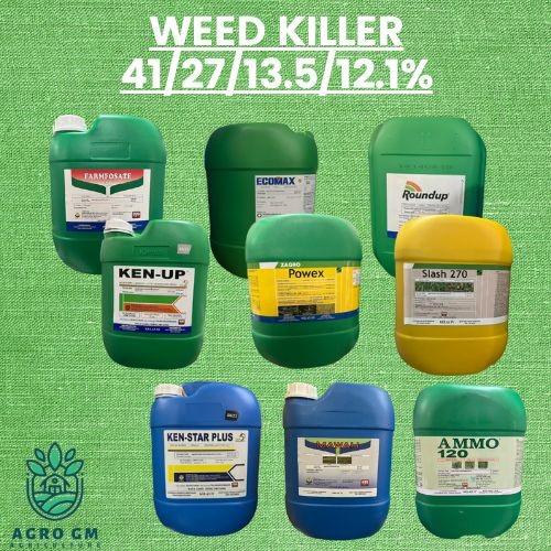 Weed Killer Glyphosate 20L Farmfosate Ken-up Powex Roundup Ecomax Slash ...