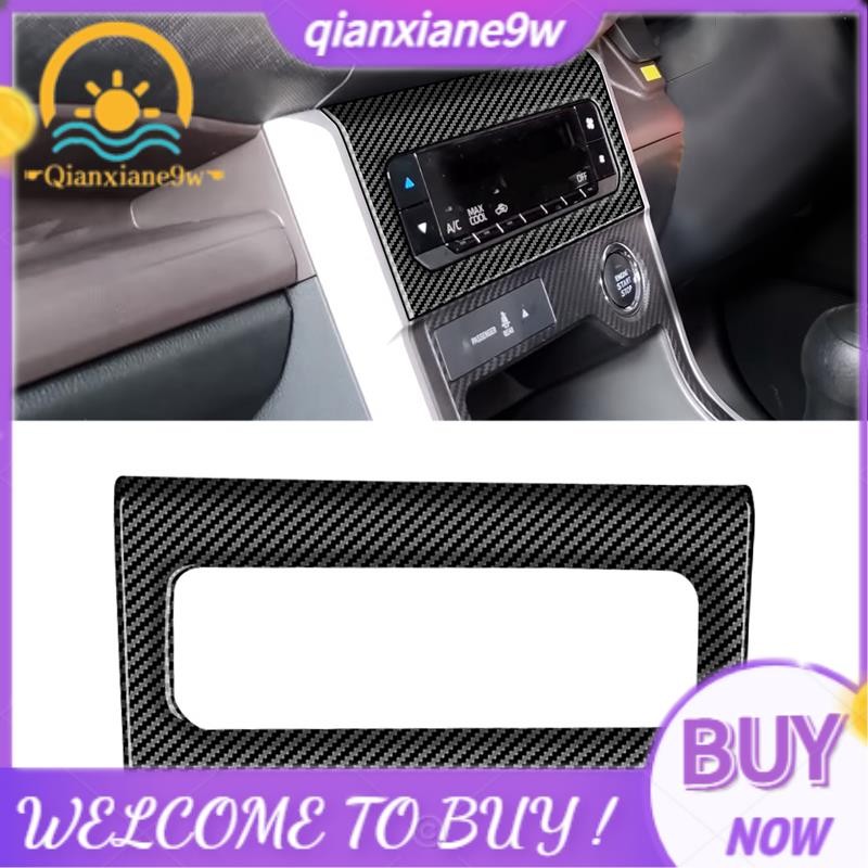 For Toyota Veloz Avanza 2022+ Carbon Fiber Audio Air Conditioner Switch ...