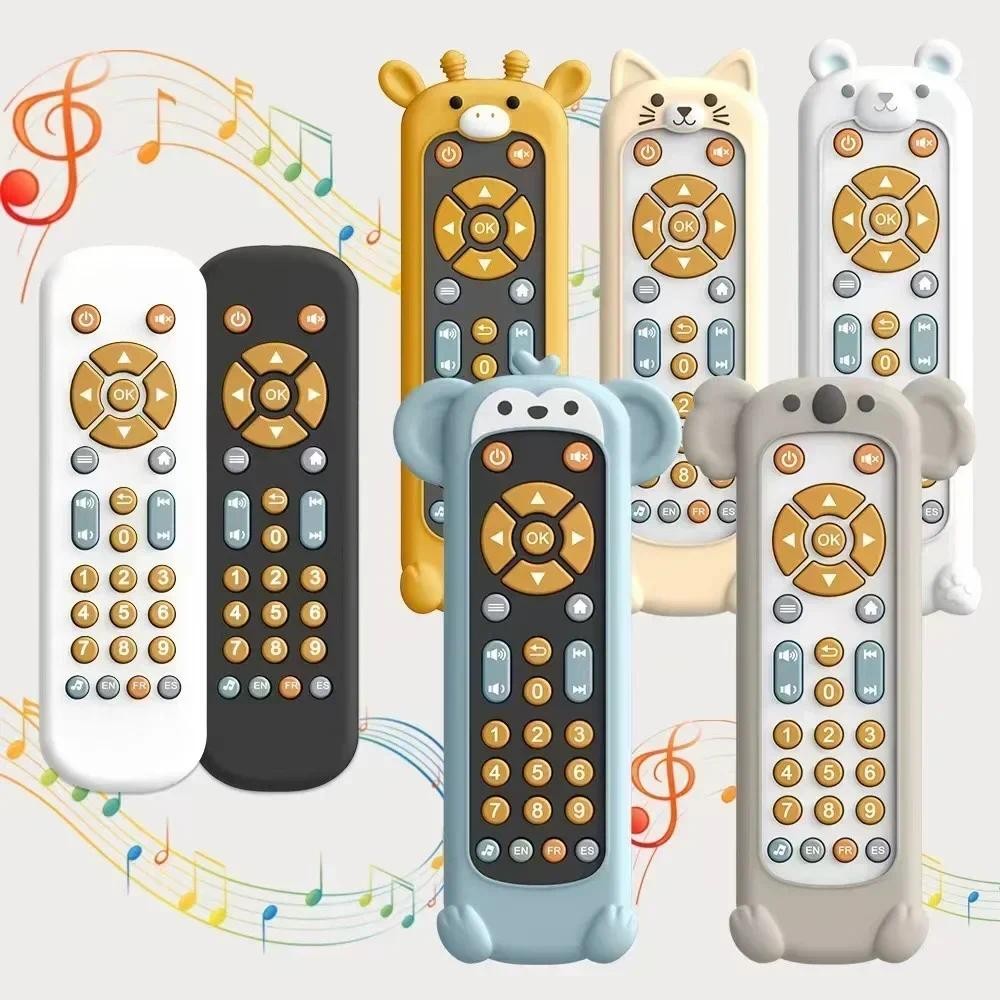 Infant Simulation TV Remote Control Toys with Music and Light Musical ...