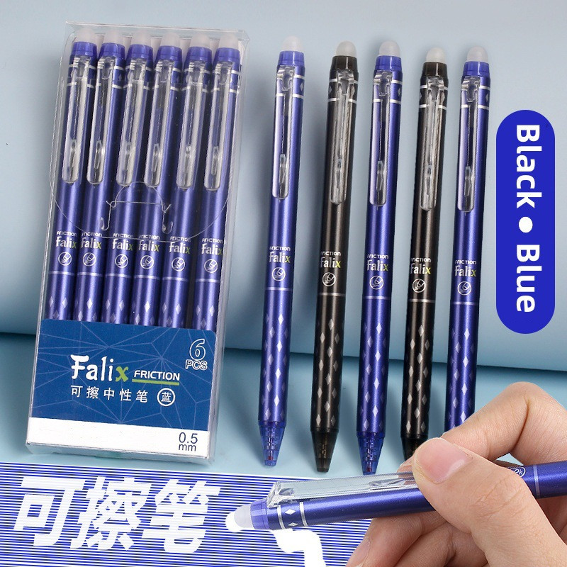 Erasable Gel Pen 0.5 Elementary School Students Friction Easy to Rub ...