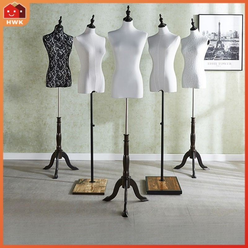Clothing Store Mannequin Women's Window Half Body Mannequin Clothing ...
