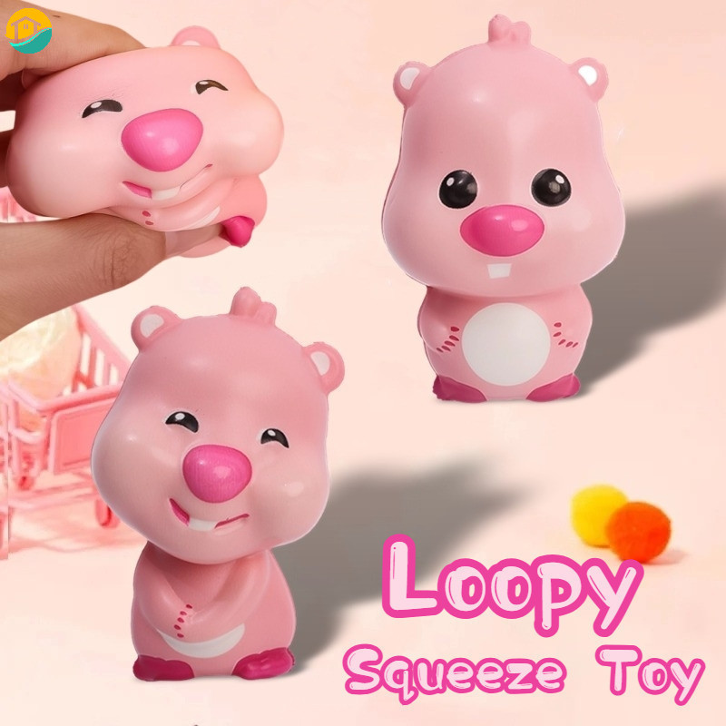 Funny Cartoon Little Beaver Loopy Doll Pinch Squeeze Toy Lovely Adults ...