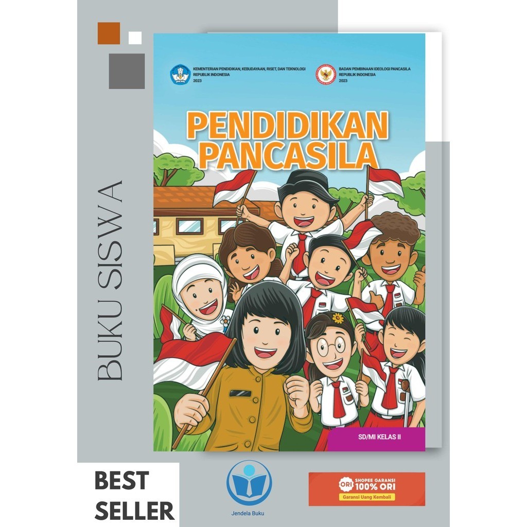 Ppkn Student Package Book For 2nd Grade Elementary School, The Latest ...