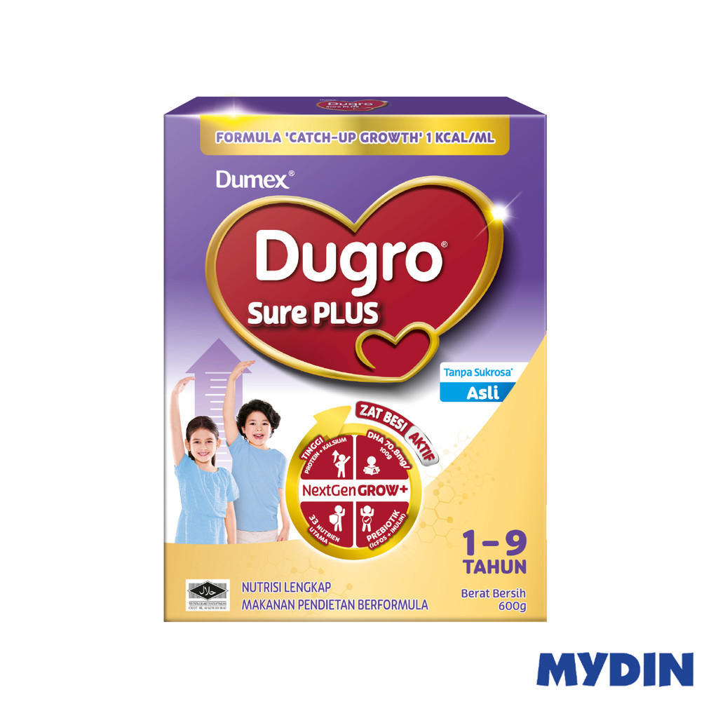 Dumex Dugro Sure Plus 1-9 Years (600g) | Shopee Malaysia