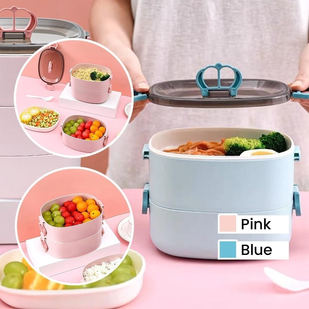 Lunchbox bekas makanan tahan panas Bekal Makanan Sekolah Pejabat Kerja ...