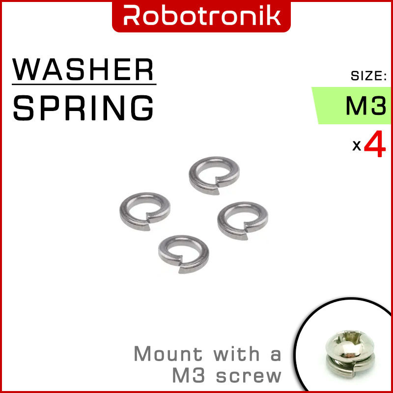 Screw Bolt & Nuts Set M2 M3 M4 (Pan Head Metric Screw) Phillips Spring ...