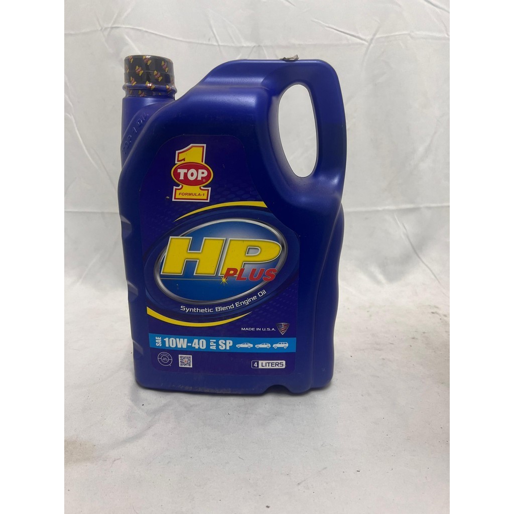 [ STOCK CLEARANCE ] TOP 1 HP PLUS PLUS SYNTHETIC BLEND ENGINE OIL-SAE ...