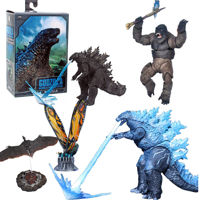 Godzilla Action Figure NECA Godzilla x Kong the new emprire 2024 Toys SHM Monster Nuclear Jet ...