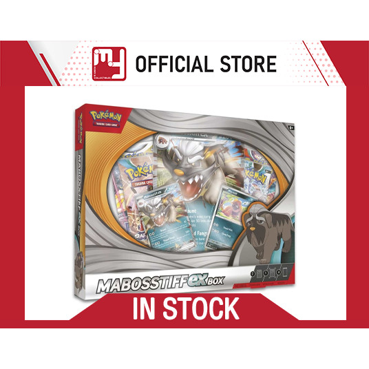 Pokémon TCG - Mabosstiff EX Box | Shopee Malaysia