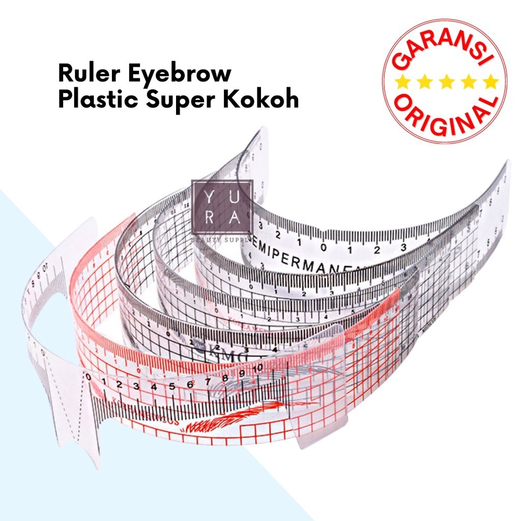Eyebrow Embroidery ruler/Plastic Mica ruler | Shopee Malaysia