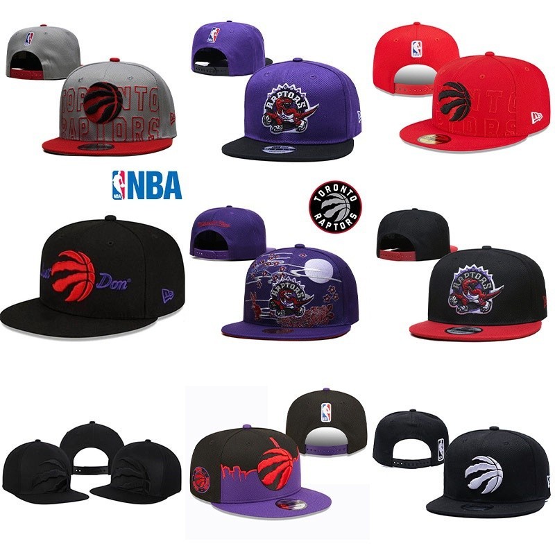NBA hat Toronto Raptors men Snapback flat cap adjustable retro NDXC ...