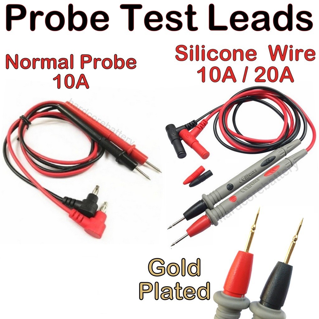 Multimeter Cable Wire Tip Pen 1000V 10A 20a Probe Universal Probe Test ...
