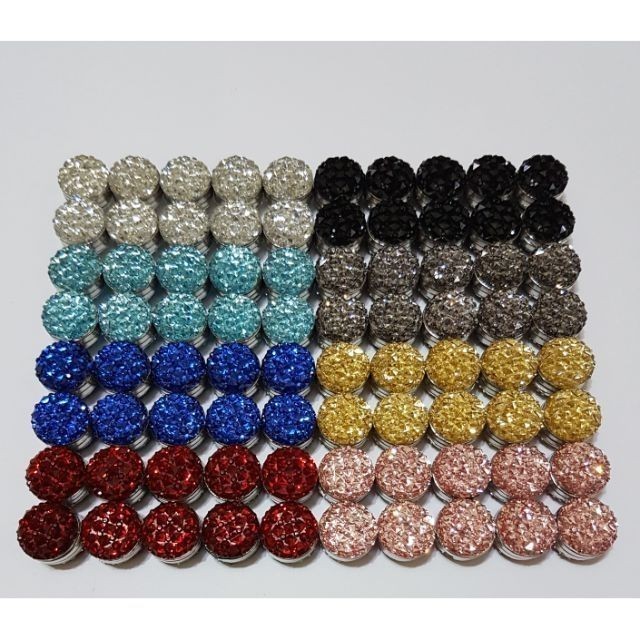 Brooch Magnet - Crystal (Saiz S) | Shopee Malaysia