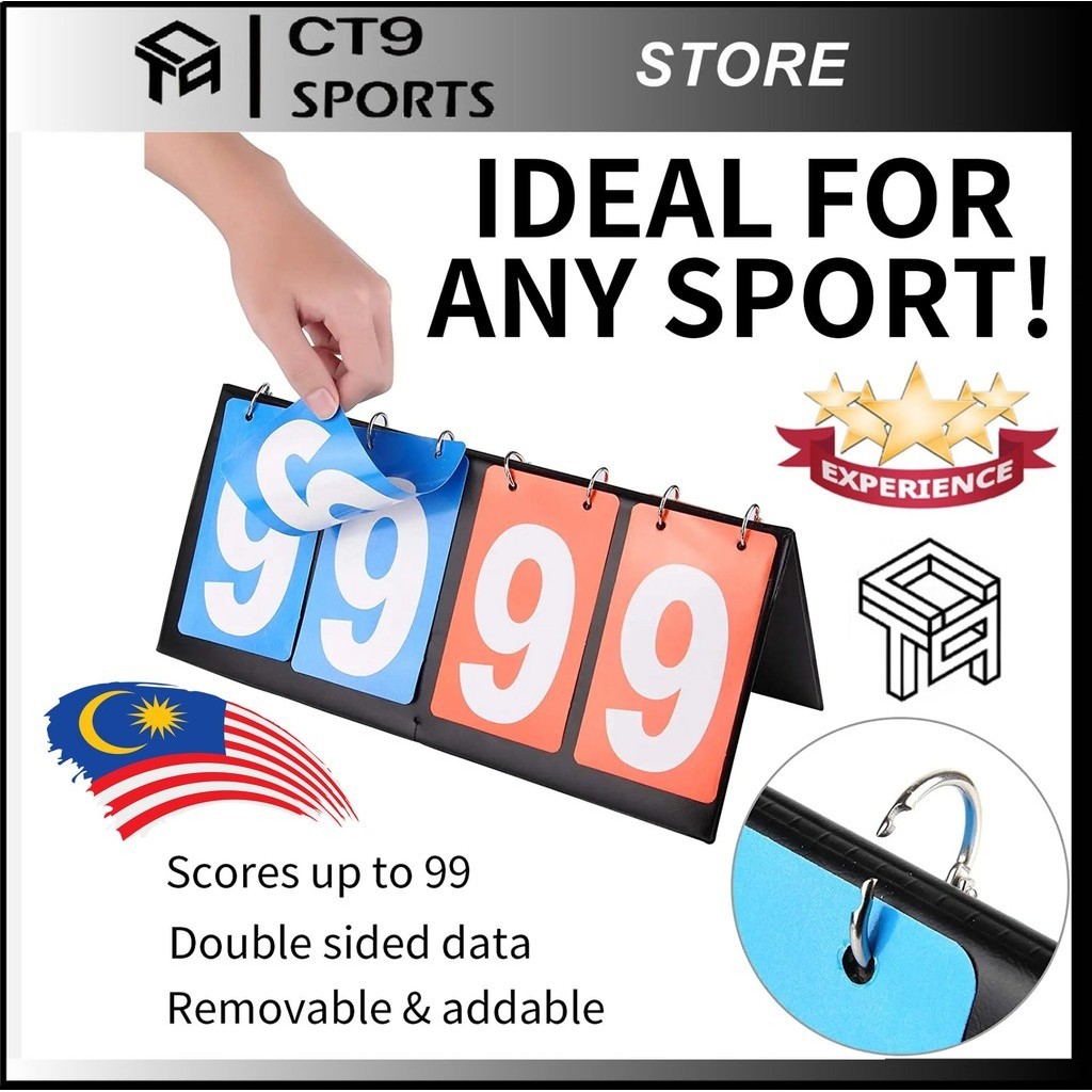2024 NEW Scoreboard Score Keeper Score Flipper For Basketball Tennis ...