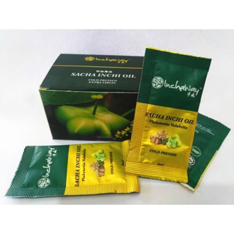 Small Box 15 Packs 3ML Incha Oil Original Inchaway 宇威印加果油 | Shopee Malaysia