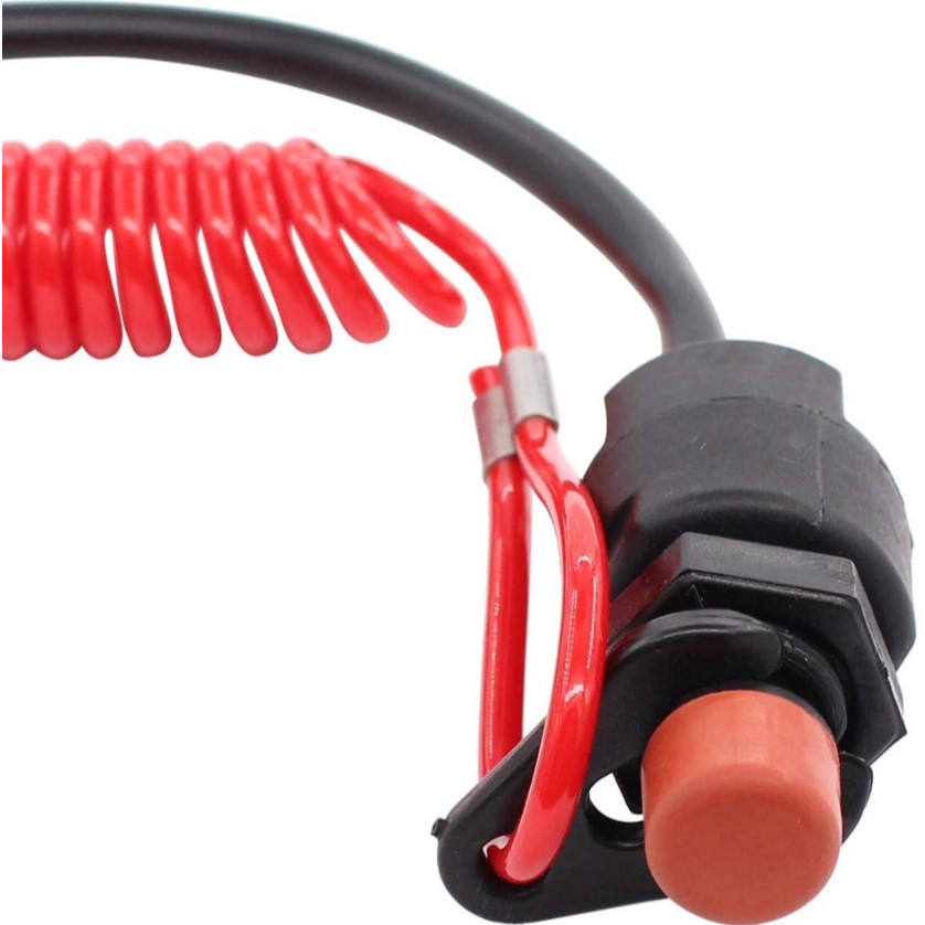 SG* Universal Boat Outboard Engine Motor Kill Urgent Stop Switch with ...