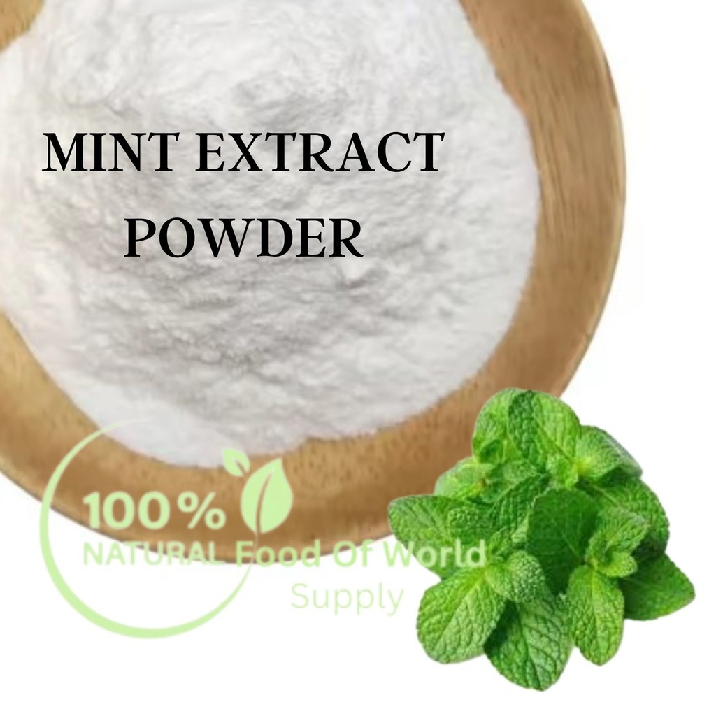 Mint Extract Powder 250g Serbuk Pudina 冰凉 薄荷提取物粉 Cooling Menthol Mint ...