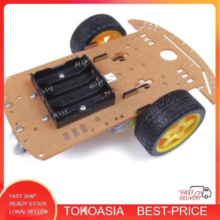 Smart Car Chassis 2 WD Robot kit Arduino Robot car DIY | Shopee Malaysia