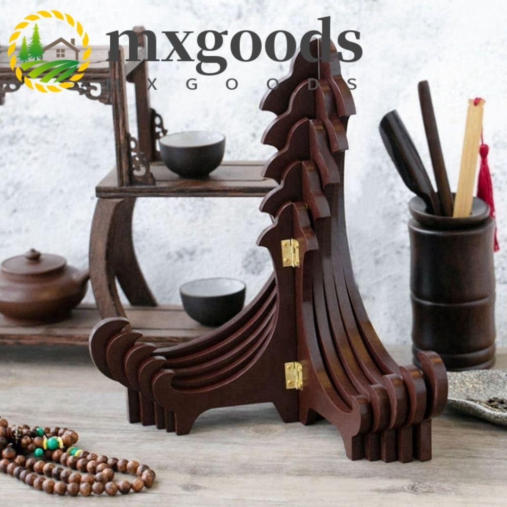 MXGOODS Display Stand 1Pcs Multifunction Storage Bracket Home Decor Adjustable Tea Cake Dish ...