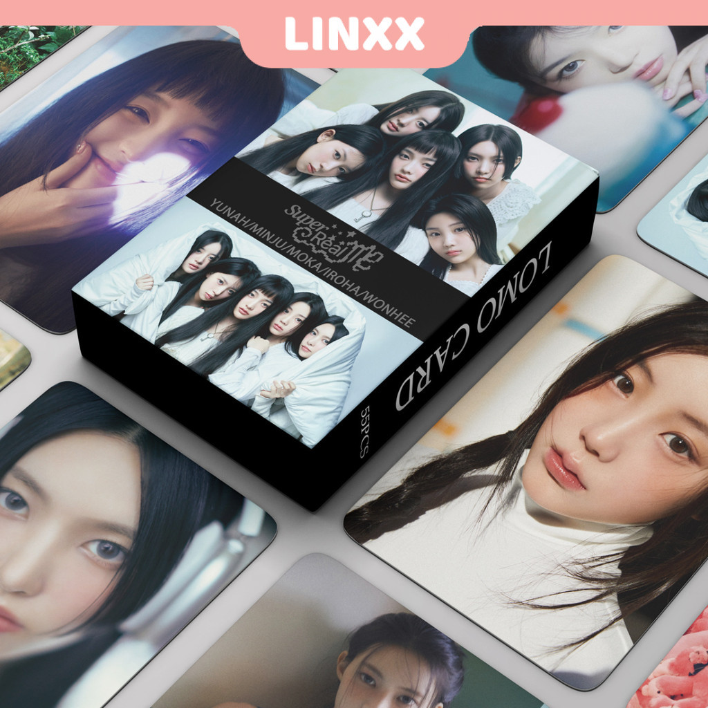 LINXX 55 Pcs ILLIT SUPER REAL ME Album Lomo Card Kpop Photocards ...