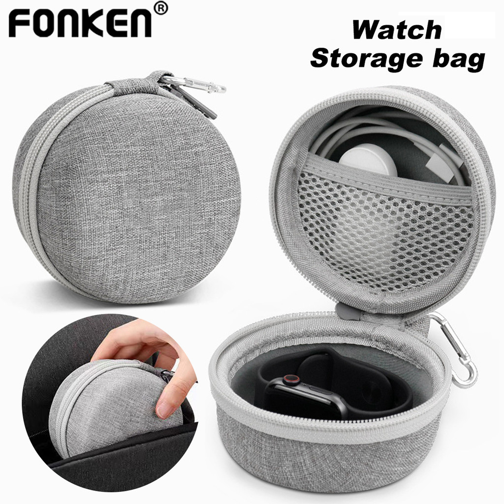 Fonken Portable EVA Watch Storage Case A-pple Watch Storage Bag ...
