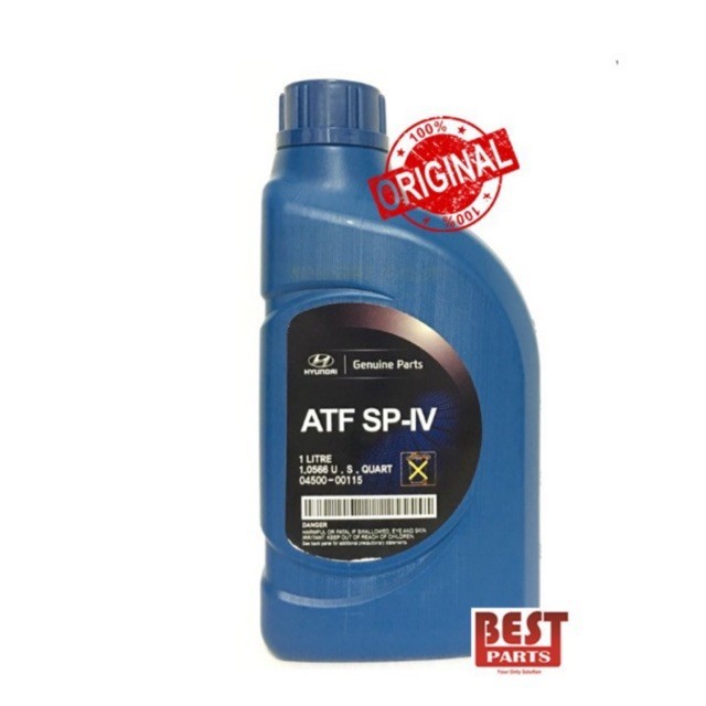 04500-00115 Hyundai SP-IV ATF (1 liter) | Shopee Malaysia