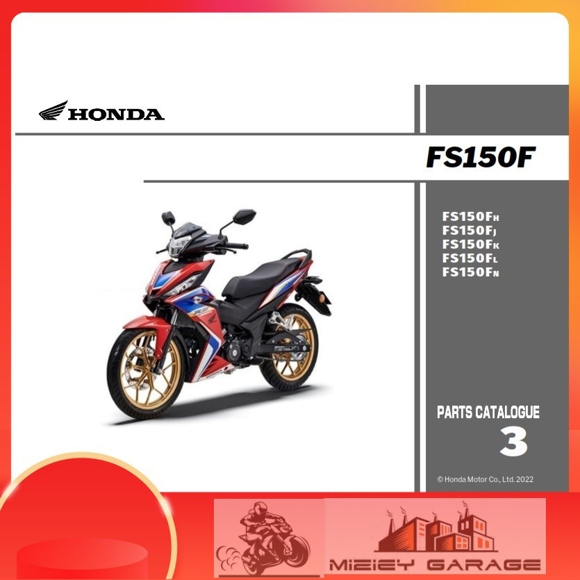 Buku Manual Book Honda RS150R atau RSX 150 dalam bentuk pdf | Shopee ...