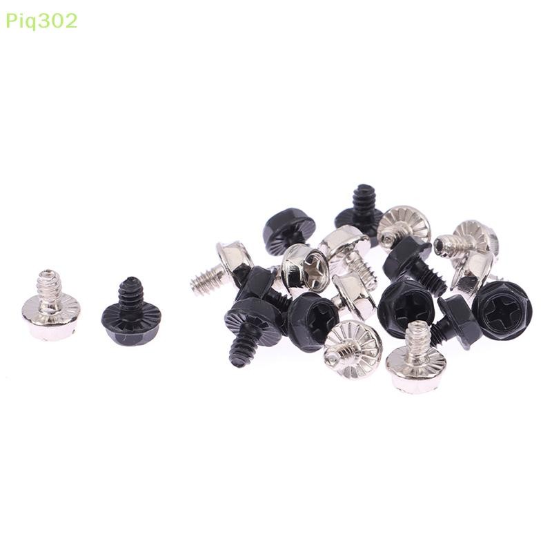 Piq302 100Pcs Toothed Hex Computer PC Case Hard Drive Motherboard ...