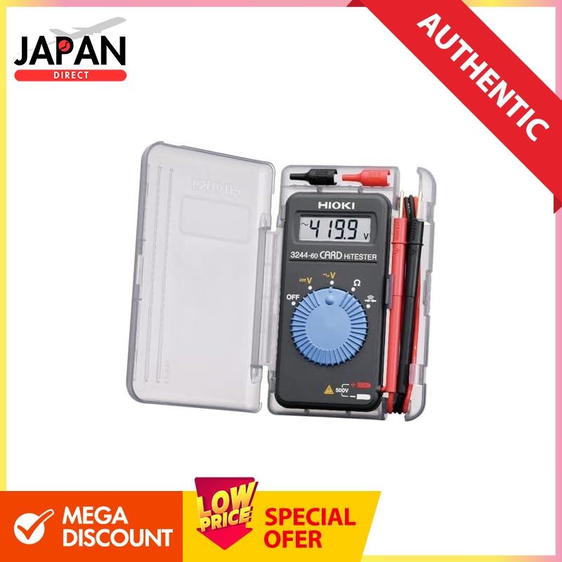 HIOKI HIOKI ELECTRIC 3244-60 ( Tester Digital Multi Meter DMM ) Card Hi ...