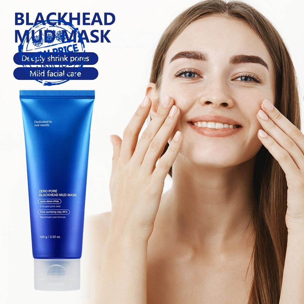 Zero Pore Black Head Mud Face Cleaning Moisturizing Moisturizing Facial ...