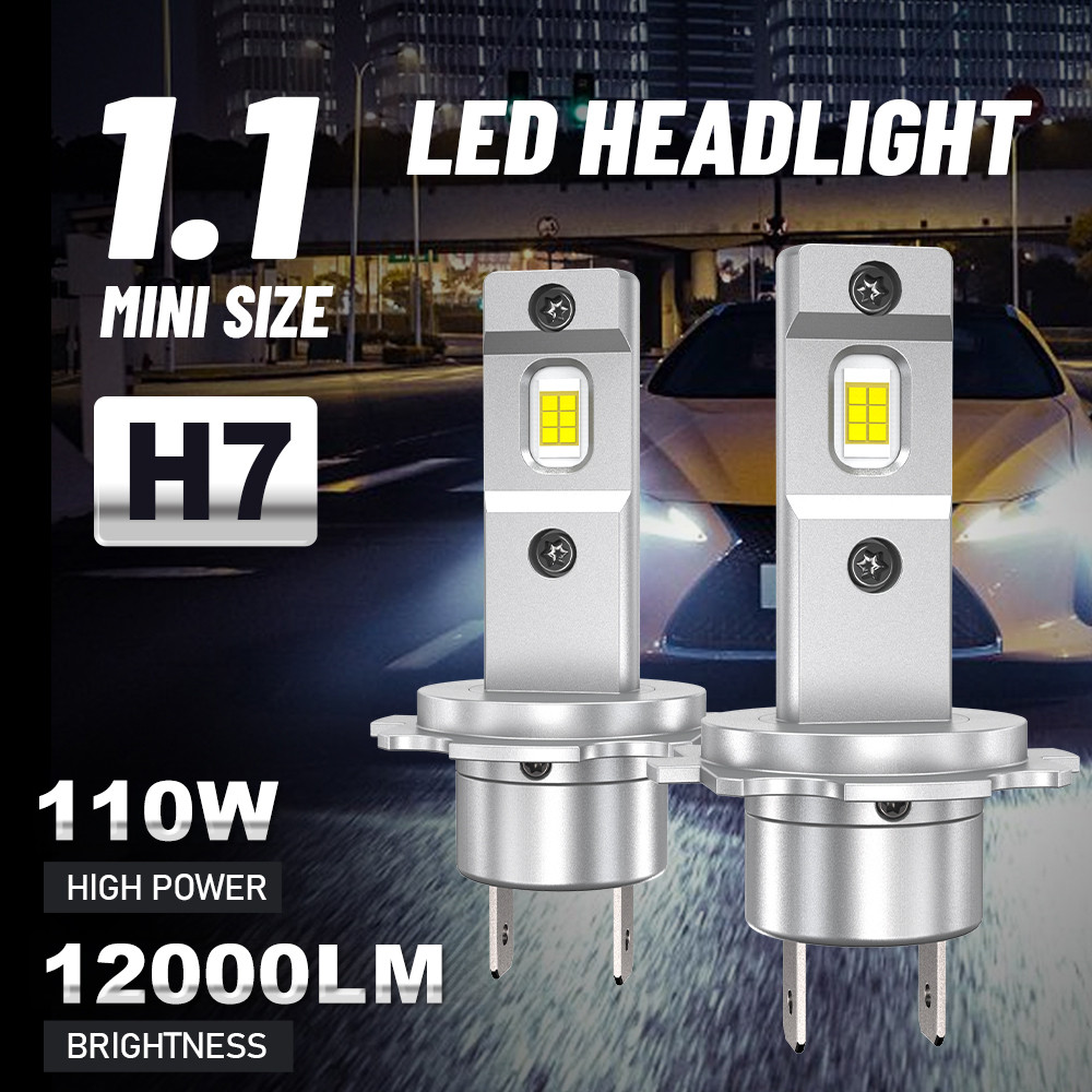 HYNBYZJ H7 LED Headlights Mini Bulbs 6500K CSP for Car Headlamp 12V Auto Fog Lamps Car lights ...