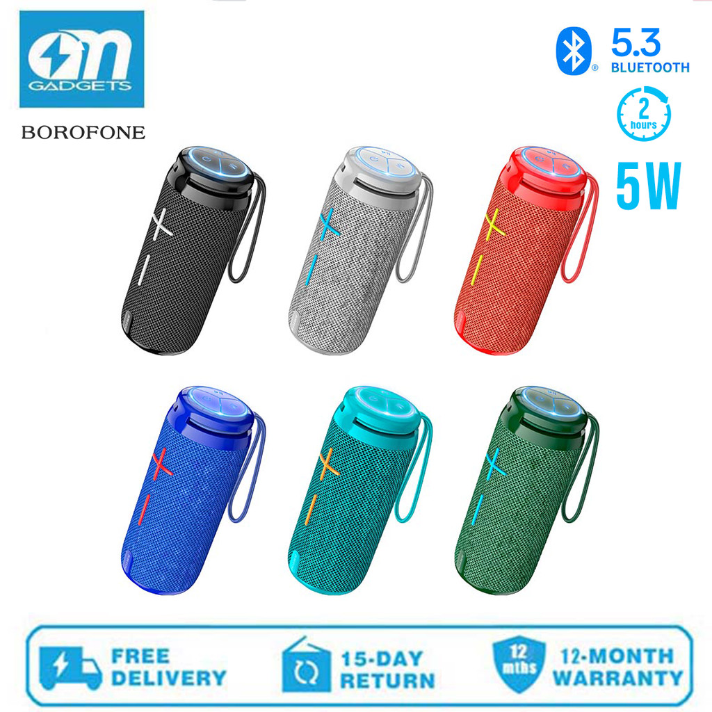 BOROFONE BR24 Fashion wireless speaker With BT v5.3, 1200mAh battery ...