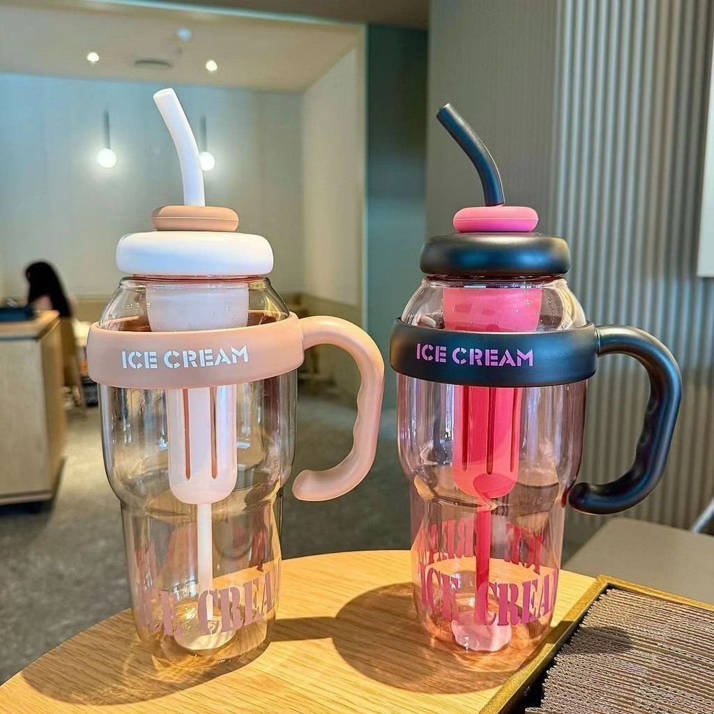 Ice Cream Water bottle huge botol air besar Water Cup High-looking ...