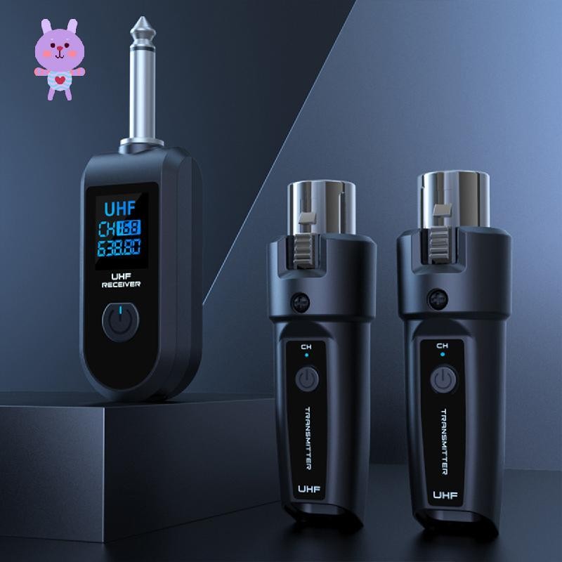 Wireless Microphone Transmitter Receiver 2.4Ghz, XLR Wireless ...