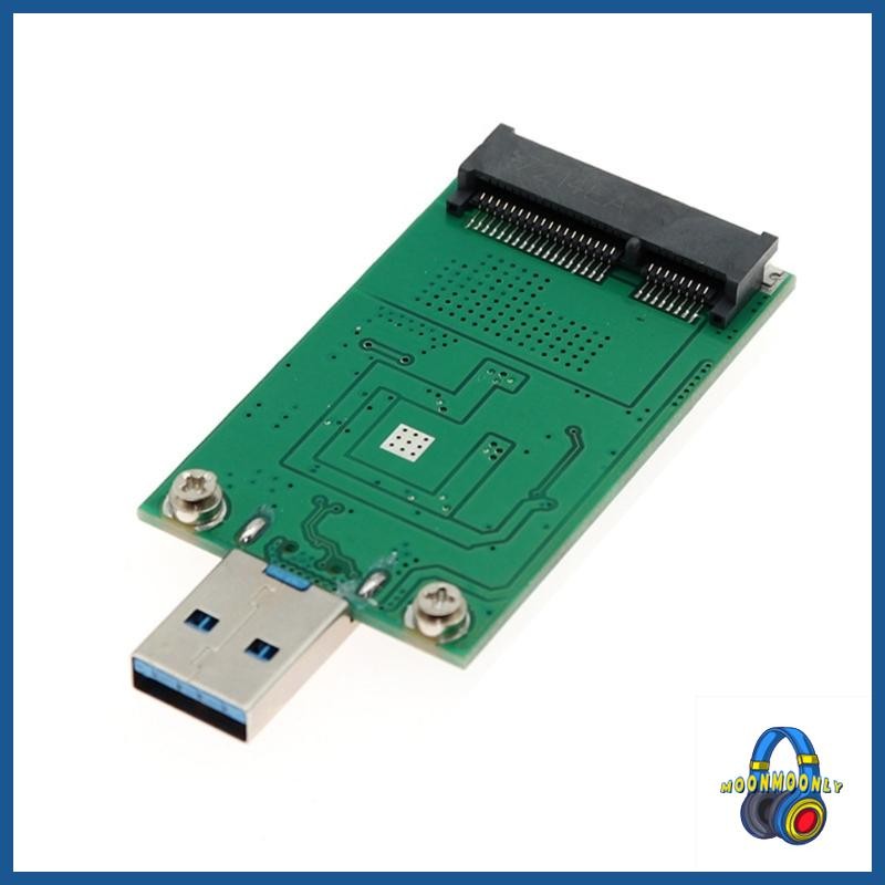 MOOMMY Plugs and Play mSATA Adapter mSATA to USB Adapter Card for Easy ...