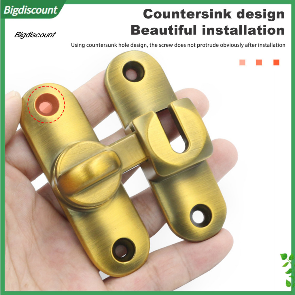 {BIG} Bar Gate Latch Zinc Alloy Door Lock Easy Install Heavy-duty ...