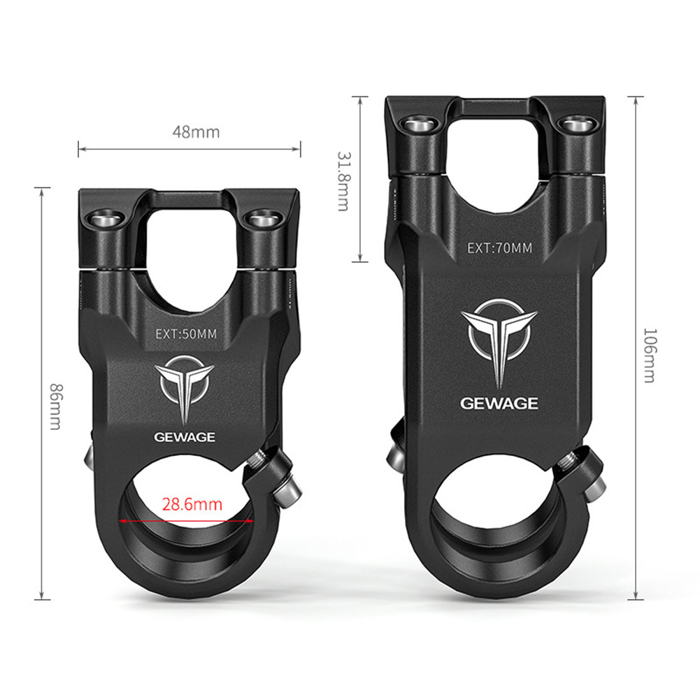 [innersetting.my] Aluminum Alloy Negative Angle Handlebar Stem for ...