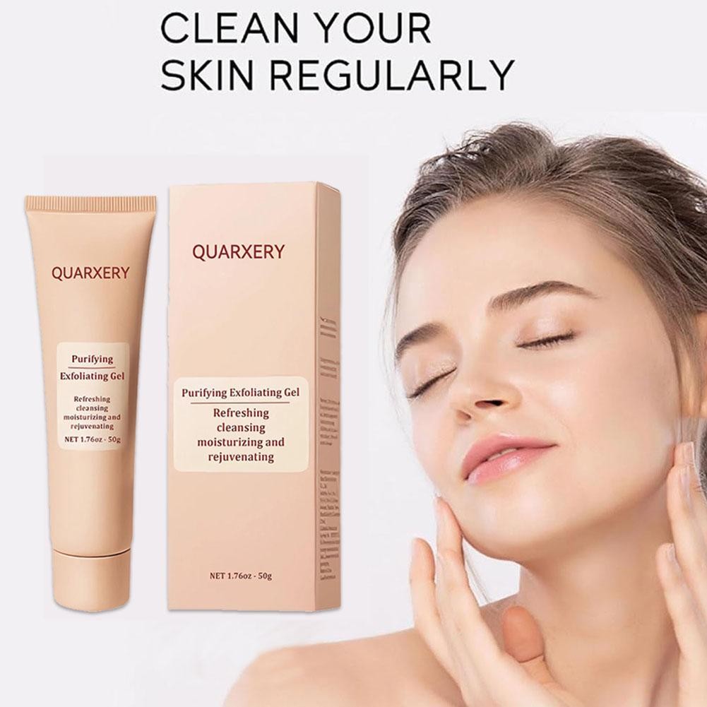 Quarxery Purifying Exfoliating Gel Deep Cleansing Gentle Scrub O0e3 ...